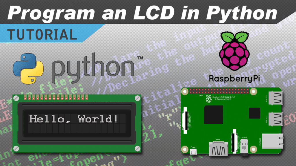 Video How To Setup An Lcd On The Raspberry Pi And Program It With Python Circuit Basics