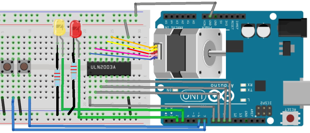 How To Use Stepper Motors On The Arduino Circuit Basics
